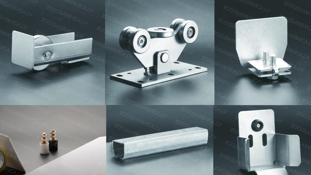 Vārtu furnitūra un aksesuāri, Bīdāmo vārtu furnitūras komplekts - Žogu ...